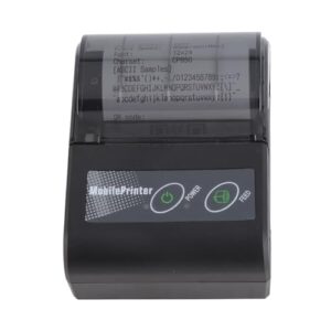 receipt printer, automatic sleep and wakeup mode, mini ticket printer for restaurant sales in retail