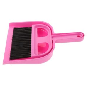 merryhapy 1 set pet cleaning tool cat scrub brushes for cleaning dryer dog wipes pet nest broom spray cleaning broom counter duster broom handle outdoor mini broom hideout block plastic rosy