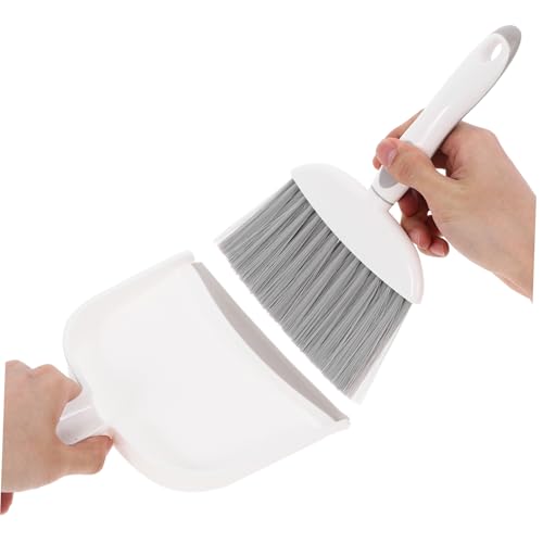 CONGARTENO 1 Set Mini Broom Dustpan Kitchen Sponge Holder Toy Vacuum Collapsible with Handle Tool Accessories Blinds Table Whisk Brooms Dry Brush Geller Cage Cleaner Removal Cedar Wok Air Pp