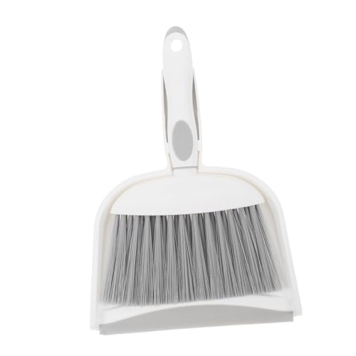 ABOOFAN 1 Set Mini Broom Dustpan Furniture Sweeping Duster Car Detailing Brushes Small Broom Brush Desk Broom Mini Hand Broom Cleaning Brushes for Household Use Car Detail Brush Pp