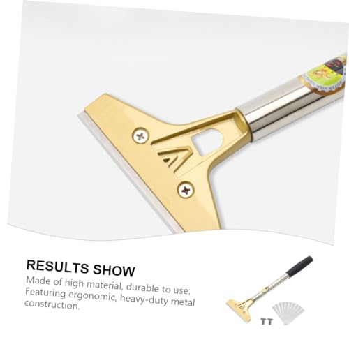 KICHOUSE Cleaning Blade Paint Remover Grout Tool Cleaning Gadgets Cleaning Tools Wallpaper Scraper Remover Stove Cleaner Caulking Scraper Hand Tool Sticker Scraper Stickers Aluminum Alloy