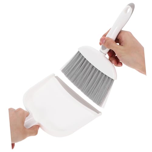 BUTIFULSIC 1 Set Mini Broom Dustpan Stuff Broom Stick Scraper Car Gaps Brush Mops Sand Redkey Small Brush and Dustpan Small Dust Pan Kitchen Cleaning Shovel Rat Accessories Cleaning Bundle Pp