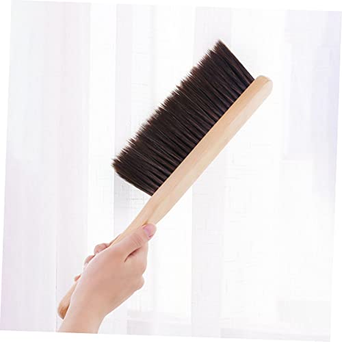 Healeved 2pcs Cleaning Brush Household Brooms Bed Brush Kid Broom Hand Broom Dish Brush with Soap Dispenser Fireplace Brush Small Duster Brush Desk Brush Handheld Brush Brown Lotus Tree