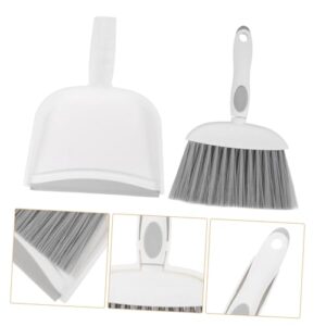 CONGARTENO 1 Set Mini Broom Dustpan Kitchen Sponge Holder Toy Vacuum Collapsible with Handle Tool Accessories Blinds Table Whisk Brooms Dry Brush Geller Cage Cleaner Removal Cedar Wok Air Pp