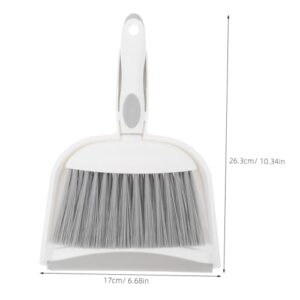 BUTIFULSIC 1 Set Mini Broom Dustpan Stuff Broom Stick Scraper Car Gaps Brush Mops Sand Redkey Small Brush and Dustpan Small Dust Pan Kitchen Cleaning Shovel Rat Accessories Cleaning Bundle Pp