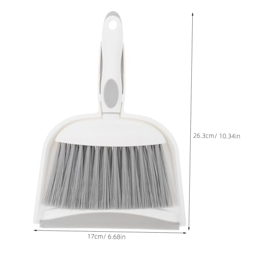 BUTIFULSIC 1 Set Mini Broom Dustpan Stuff Broom Stick Scraper Car Gaps Brush Mops Sand Redkey Small Brush and Dustpan Small Dust Pan Kitchen Cleaning Shovel Rat Accessories Cleaning Bundle Pp