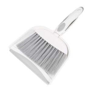 zerodeko 1 set mini broom dustpan car broom table whisk broom desktop broom car detail brush computer keyboard broom small broom brush cleaning brushes for household use detailing brush pp