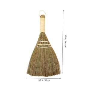 ORFOFE 6 Pcs Kitchen Cleaning Broom Mini Corn Broom Play Heavy-Duty Broom Mini Desk Broom Hand-Made Broom Home Sweeping Broom Cleaning Kit House ﻿ Cleaning Supplies Whisk Broom Miscanthus