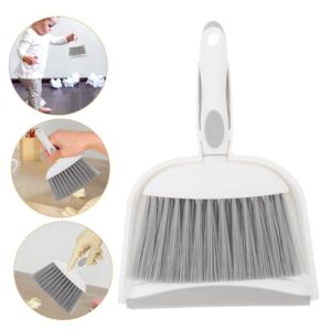 1 Set Mini Broom Dustpan The Cars Mini Brush Whisk Brooms Table Whisk Broom Pet Nest Broom Desktop Broom and Dustpan Small Broom and Dustpan Mini Broom and Dustpan Car Detail Brush Levemolo