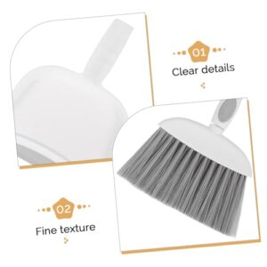 CONGARTENO 1 Set Mini Broom Dustpan Kitchen Sponge Holder Toy Vacuum Collapsible with Handle Tool Accessories Blinds Table Whisk Brooms Dry Brush Geller Cage Cleaner Removal Cedar Wok Air Pp