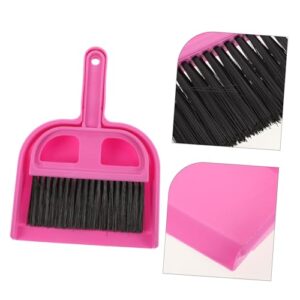 Levemolo 1 Set Pet Cleaning Tool Liner Broom Floor Scrub Brush Lint Remover Dog Shampoo Portable Cleaning Brush Scrub Brushes for Cleaning Cage Toys Outdoor Hideout Dryer Plastic Rosy