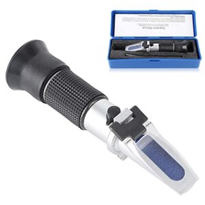 vomeko,4 in 1 antifreeze refractometer, car fluids refractometerdevice,aluminium alloy freezing point temperature tester device