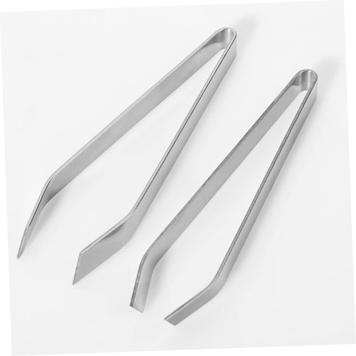 WOONEKY 3 Pcs Fish Bone Clip for Restaurant Kitchen Tweezers Hair Remover Tool Fish Scaler Remover Chef Tweezers Salmon Bone Tweezers Seafood Tools Fishbone Plier Pig Hair Removal Tool