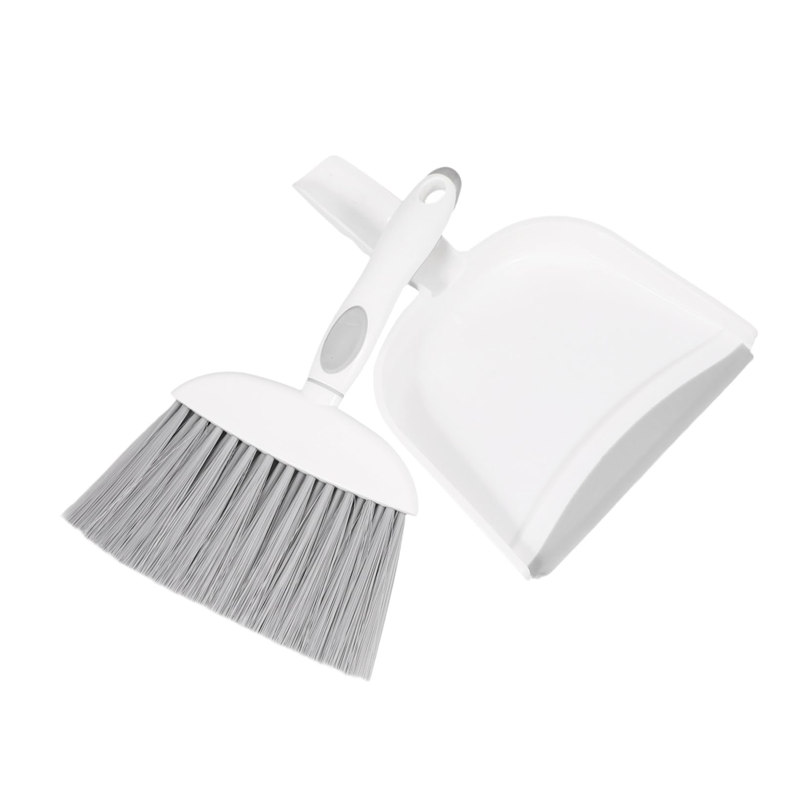 Mikinona 1 Set Mini Broom Dustpan Small Brush and Dustpan Desk Waste Broom Car Detailing Brush Small Broom Brush Car Vent Cleaner Car Interior Cleaning Brush Car Gaps Brush Car Broom Pp