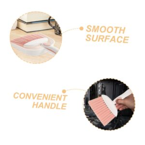 CONGARTENO 1 Set Mini Broom Dustpan Cleaning Brush Dustpan Detailing Brush Small Broom and Dustpan Mini Cleaning Brush Pet Nest Cleaning Tool Kitchen Stove Shovel Desktop Sweep Broom Car Pp