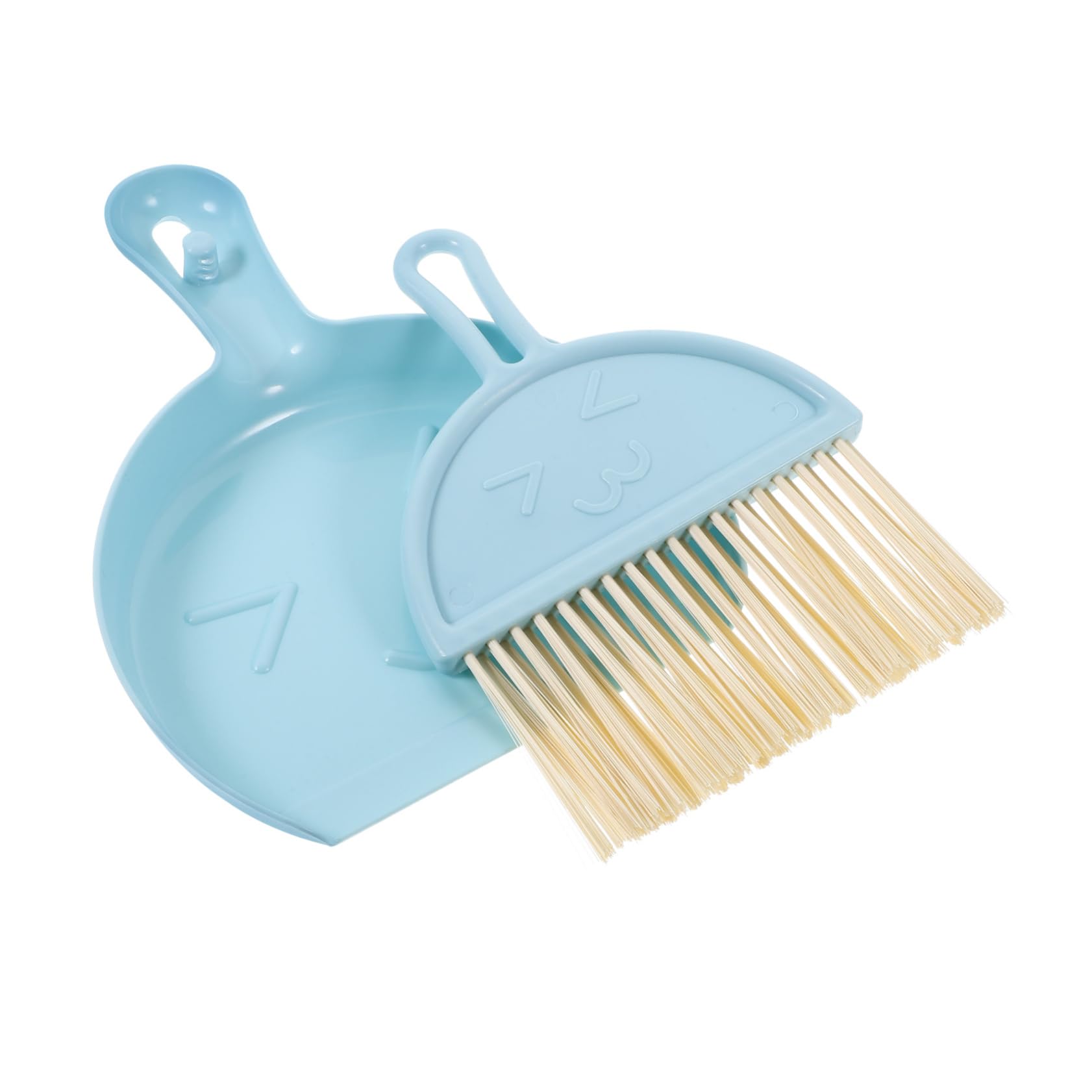 QUMIIRITY 1 Set Broom to Clean up Brooms Automotive Combos Cars Detailing Brush Mini Hand Broom Desktop Cleaning Broom Dustpan and Small Cleaning Brush Mini Broom Dust Pan Keyboard Pp Blue