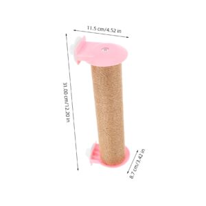 BESPORTBLE Cat Scratching Post Scratching Climbing Post Replacement Pole Cat Climbing Cage Supply Indoor Cat Scratcher Accessories Part for Cat Cages