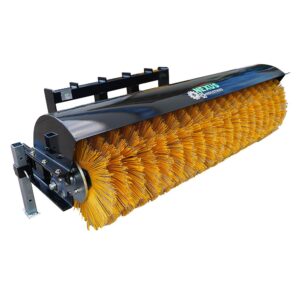 72" Skid Steer Hydraulic Rotary Angle Broom Sweeper Wire Brush