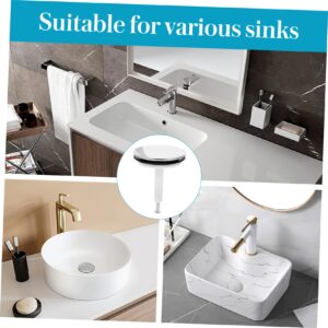 WOONEKY Bath Sink Plug Bath Drain Plug Tub Drain Stopper Bathroom Bathtub Plug Sink Basket Replacement Bathtub Basin Supplies Kitchen Sink Filter Sink Food Strainer Bath Tub Plug Plastic