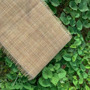 20" (1.7Feet) Width x 6.6 Feet Length Natural Rattan Roll, Rattan, Large Size Cane Webbing, Rattan Fabric, Caning Material, Cane Webbing Roll, Rattan Webbing from Origin Asia for Rattan Furniture