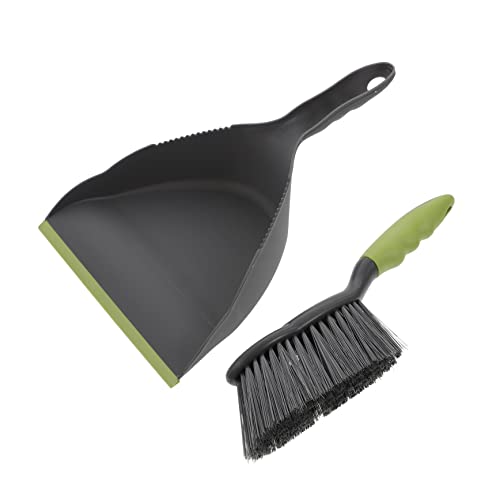 SEWOART 1 Set Desktop Sweeping Set Compact Dustpan Household Cleaner Computer Screen Cleaner Household Brooms Cleaning Kit Household Floor Cleaners Mini Dustpan and Broom Pet Broom Abs