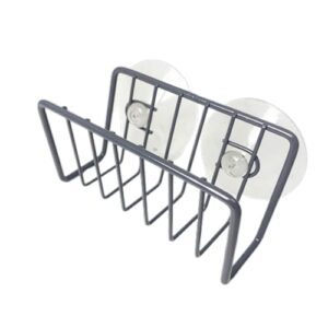 psdndeww kitchen sink drain rack sponge draining basket container accessory supplies for bathroom countertop cloth rack