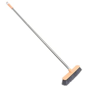 hapinary 1pc cleaning floor brush bathroom cleaning brush tiles cleaning home carpet cleaner grout cleaner brush dry floor cleaning mop handle bathtub scrubber carpet scrubber mist abs