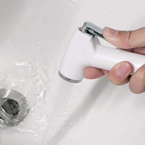 KANGQL Handheld Sprayer, 1Set Portable Toilet Bidet Tap Handheld Shower Sprayer Female Hygeian Device Home Bathroom Accessories