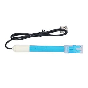 Composite PH Electrode Probe PH Tester Electrode for Chemical Industry Plastic Shell Non Fillable PH Sensor for PH Meter Suitable for Most PH and Controller BNC Connectors