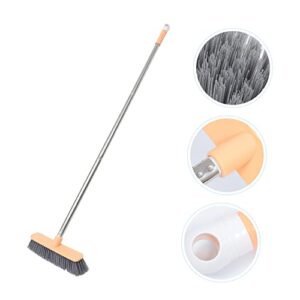 HAPINARY 1pc Cleaning Floor Brush Bathroom Cleaning Brush Tiles Cleaning Home Carpet Cleaner Grout Cleaner Brush Dry Floor Cleaning Mop Handle Bathtub Scrubber Carpet Scrubber Mist Abs