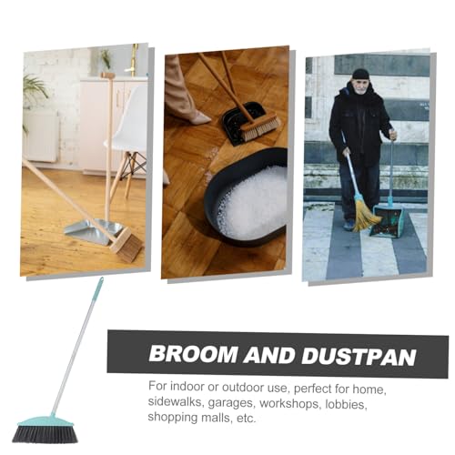 FOMIYES Heavy Duty Floor Cleaning Broom with Long Handle for Indoor and Outdoor Use Angle Sweeping Broom Indoor Door Broom Heavy Duty Long Handle Brooms for Sweeping