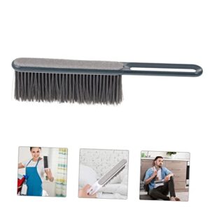 TOKIDNY 1pc Dust Brush Tub Cleaner Cleaning Brush Kitchen Painting Brush Cleaner Clothes Dusting Brush Soft Bristle Broom Couch Cleaner for Pets Whisk Broom for Car Bed Brush White Abs