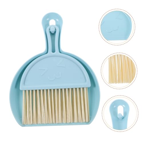 Levemolo 1 Set Broom to Clean up Cars Automotive Brooms Detailing Brush Combos Small Sweeping Countertop Brush Small Cleaning Brush Multi-Function Whisk Broom Desk Cleaner Brush Blue Pp