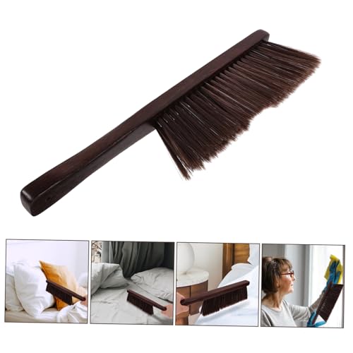 Hohopeti Bed Brush Brushes Broom Wood Brush Dust Remover Brush Bench Brush Bed Cleaning Brush Hand Brush Car Brush Clothes Brush Furniture Brush Dusting Brush Sand Brush for Beach The Pet