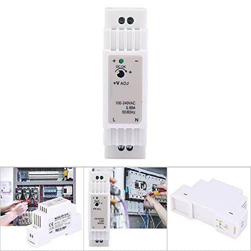 DR-15-24 DIN Rail Power Supply Dual Output Switching Power Supply 15W 24V 0.63A