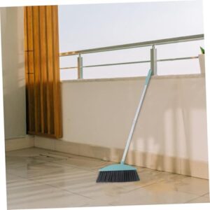 Ipetboom Outdoor and Indoor Broom Heavy Duty Floor Cleaning Broom with Long Handle Floor Sweeping Broom Long Handle Stainless Steel Indoor Broom