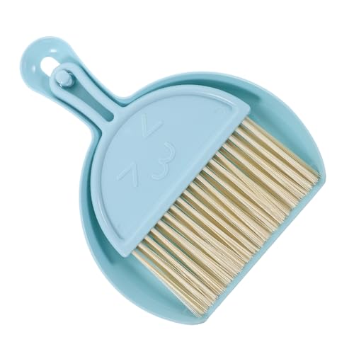 Levemolo 1 Set Broom to Clean up Cars Automotive Brooms Detailing Brush Combos Small Sweeping Countertop Brush Small Cleaning Brush Multi-Function Whisk Broom Desk Cleaner Brush Blue Pp