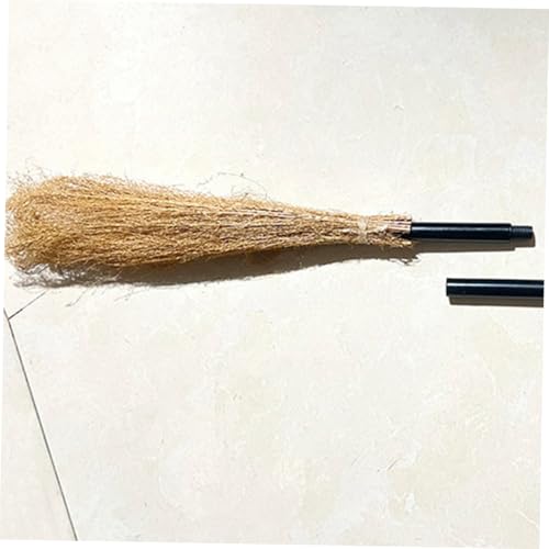 Didiseaon 2pcs Halloween Witch Broom Costume Accessories Wizard Flying Broom Props Halloween Witches Broom Cosplay Broom Cosplay Supply Witches Broom Prop