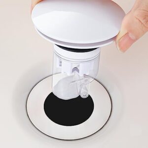 Upgraded Bathtub Chock Plug Adjustable PopUp Basin Sink Replacement Drain Plug Stopper Bathtub Simple Installation