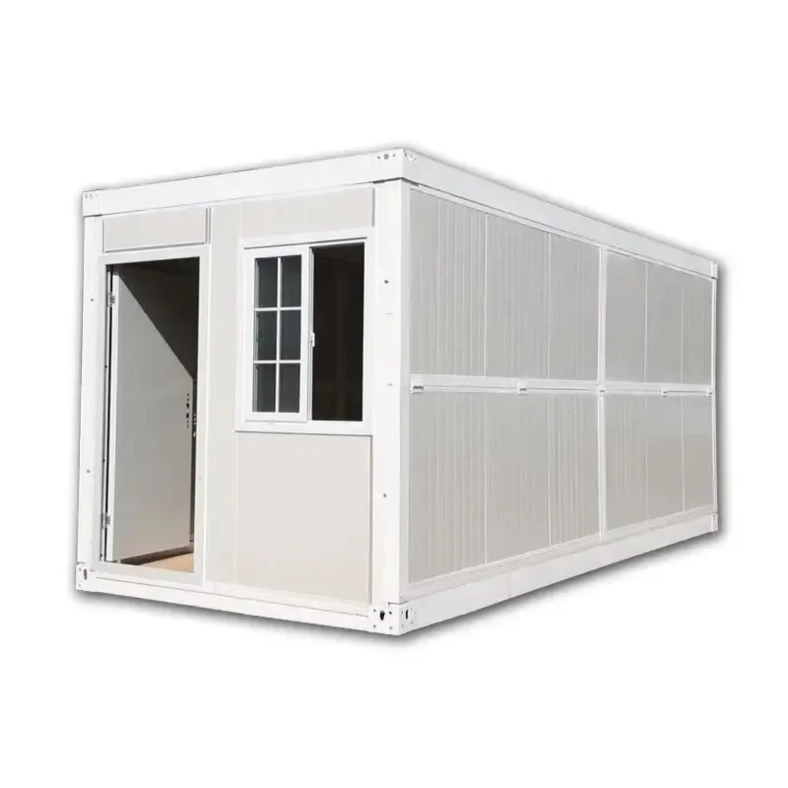 Extended Container House Collapsible Container House Collapsible Storage Container House Perfect for Quick Setup in Temporary Living Situations or Recreational Areas