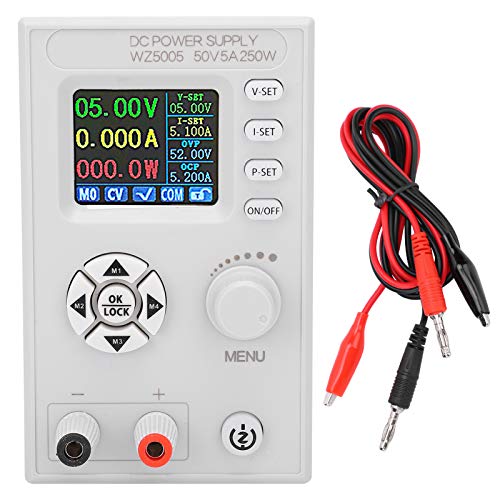 DC Regulated Power Supply Digital Control Adjustable LCD Screen 4‑Digit Display DC6‑55V WZ5005