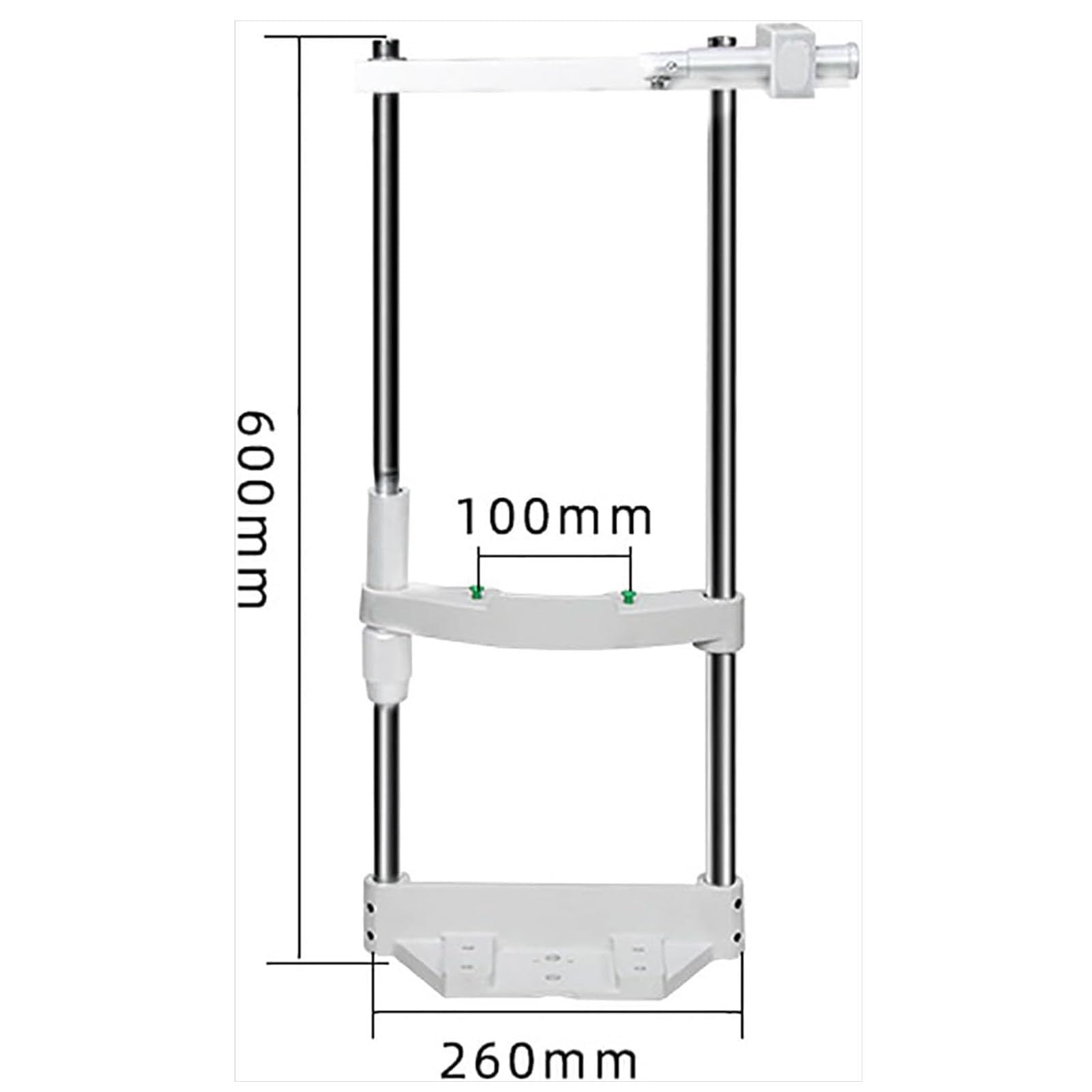 CFDZCP Optometry Lifting Chin Bracket Optometry Equipment Accessories, Vision Training Chin Forehead Support Bracket with Adjustment Lifting Height Knob for Major Optical Stores, Vision Care Centers