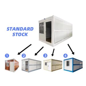 Portable 3 Bedroom Container House–Expandable and Foldable Prefab Home with Efficient Installation, Perfect for Temporary Living Spaces and Emergency Shelters