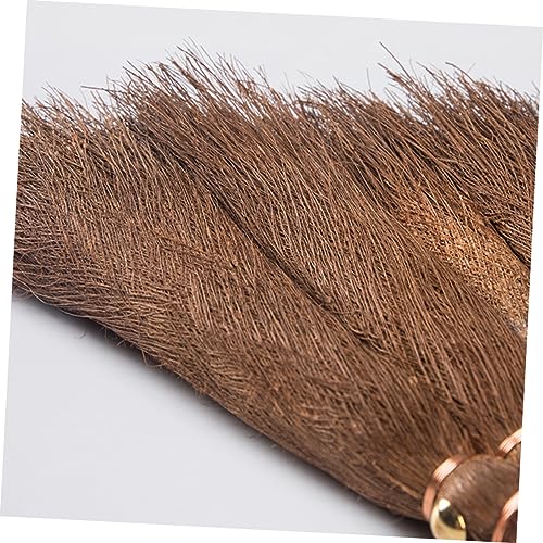 PLAFOPE Natural Sweeping Accessories Small Natural Whisk Broom Mini Broom Hand Handle Broom Small Natural Whisk Sweeping Small Whisk Broom Brooms Cage Cleaner Desktop Cleaning Tools Wooden