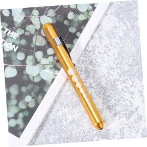 MUCKLILY Accessories Pen Torch LED Pen Rechargeable Pen Light Medical Cases Cute Props Yellow