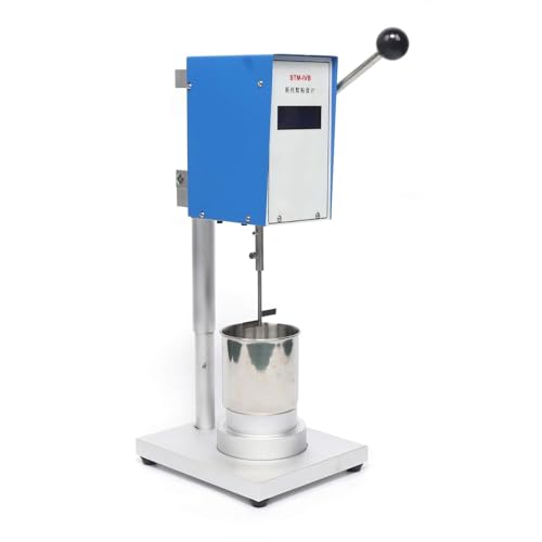 LZDOYY Digital Rotary Viscometer 10W Lab Rotational Viscosity Meter Fluidimeter Tester Meter KU/CP/G Value Display for Laboratory Paints Coating