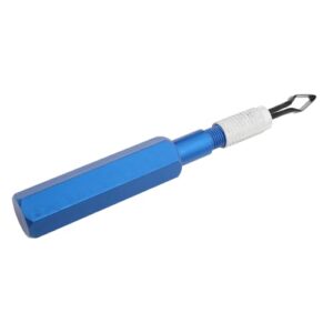 Lybunair Efficient Aluminum Alloy Floor Welding Tool with Ergonomic Handles Multipurpose PVC Plastic Trimming Skiving Knife