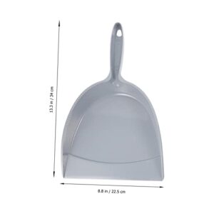 TOBBOMEY 5pcs Broom Dustpan Mini Cleaning Dustpan Mini Hand Broom Aid Household Products Mini Broom with Dustpan Mini Saucepan Mini Cleaning Brush Board Desktop Table Dustpan Car Purple Pp