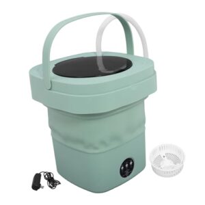 lifkich folding washing machine mini washer portable clothes washer small laundry machine washing machine foldable washing machine mini portable bucket washing machine plastic green