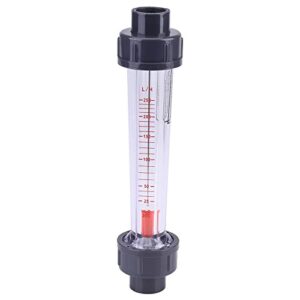 plastic rotameter flowing meter tube type 25-250l / h instantaneous water flowing meter for chemical industry, stable performance, measuring accuracy 4%